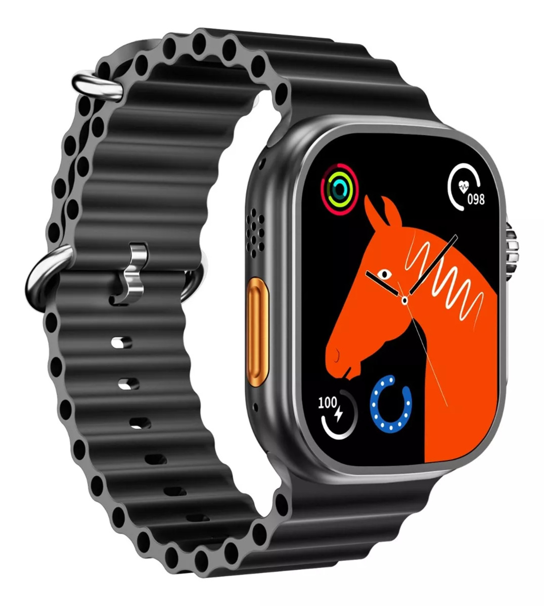 Reloj Smart Watch Ws9 Ultra Fralugio Ecg Hr Bp Spo2 Llamadas