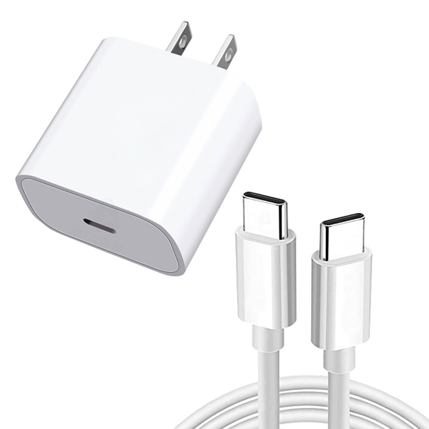 Cargador Carga Rápida 20W Con Cable USB-C