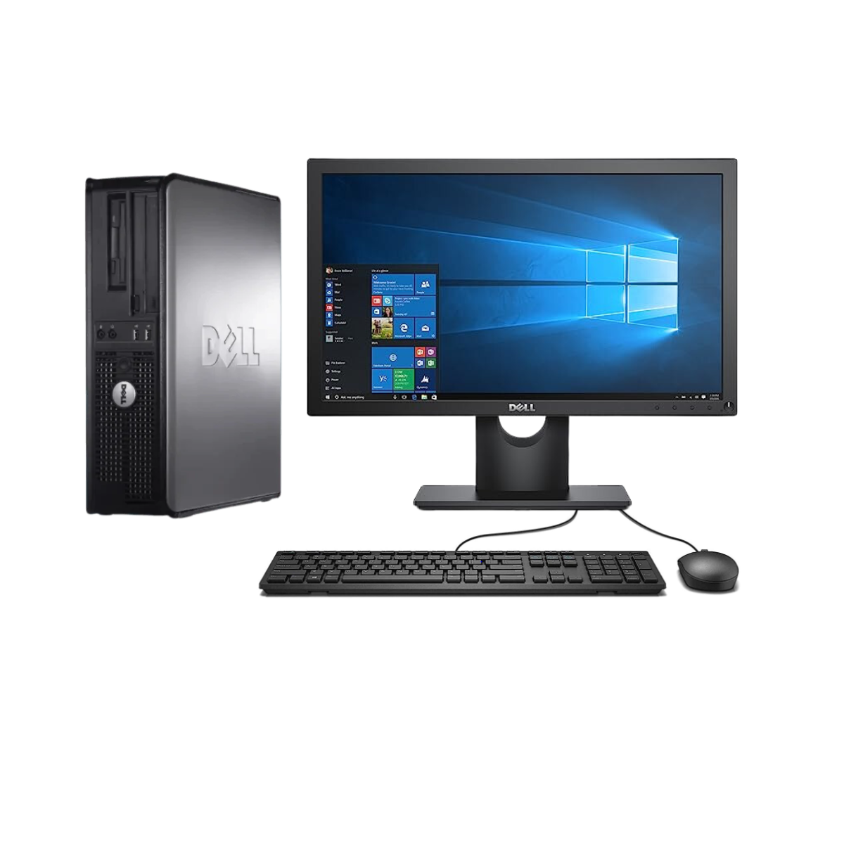 DELL OPTIPLEX 755 CORE 2 DUO DT 4 RAM/240 SSD/MONITOR DE 22 ...