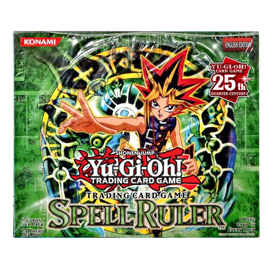 Yugioh Spell Ruller 25th Aniversay Caja con 24 Sobres - Konami