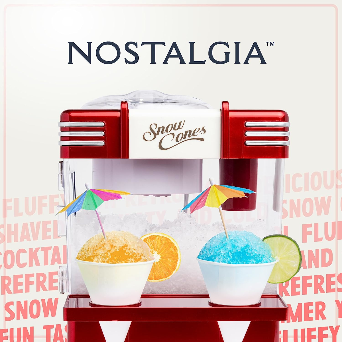 Máquina Retro de Raspados Conos de Nieve para Mesa de Nostalgia ...