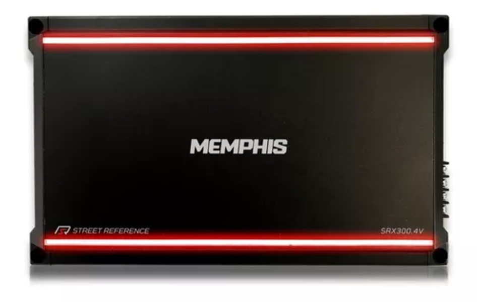 Amplificador Memphis Srx300.4v 600w Max 300w Rms 4 Canales