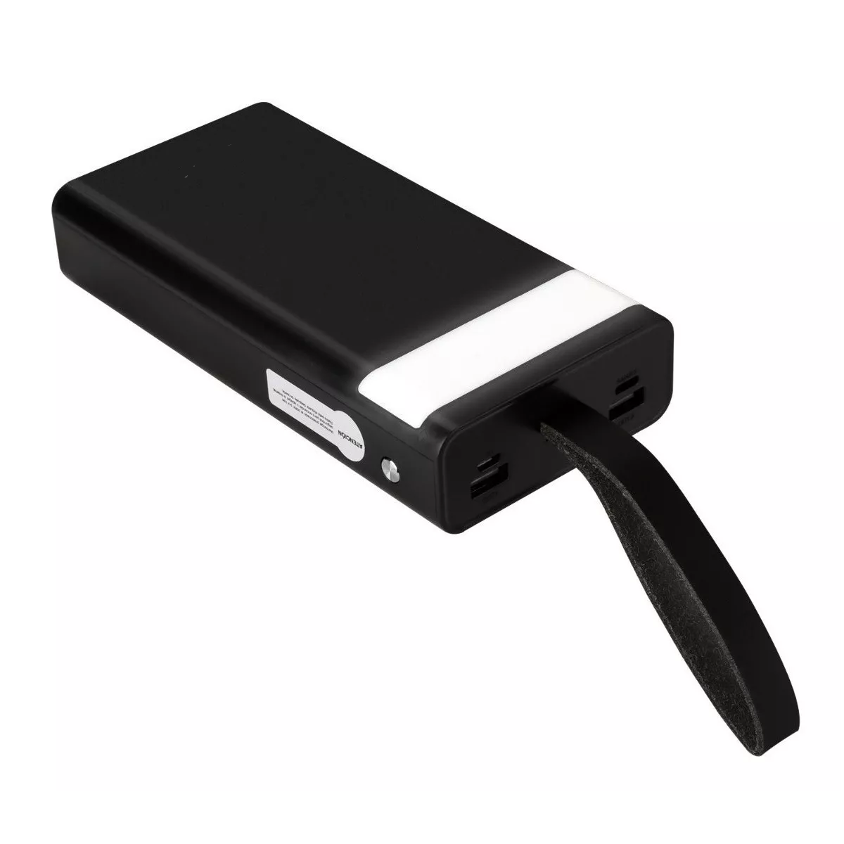 Power Bank Portatil 30000mah Dual Puerto Con Linterna