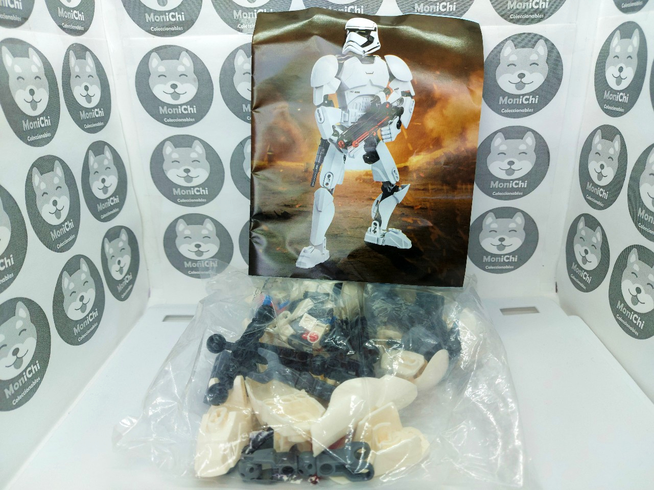 Stormtrooper Star Wars Figura Muñeco Armable Blocks