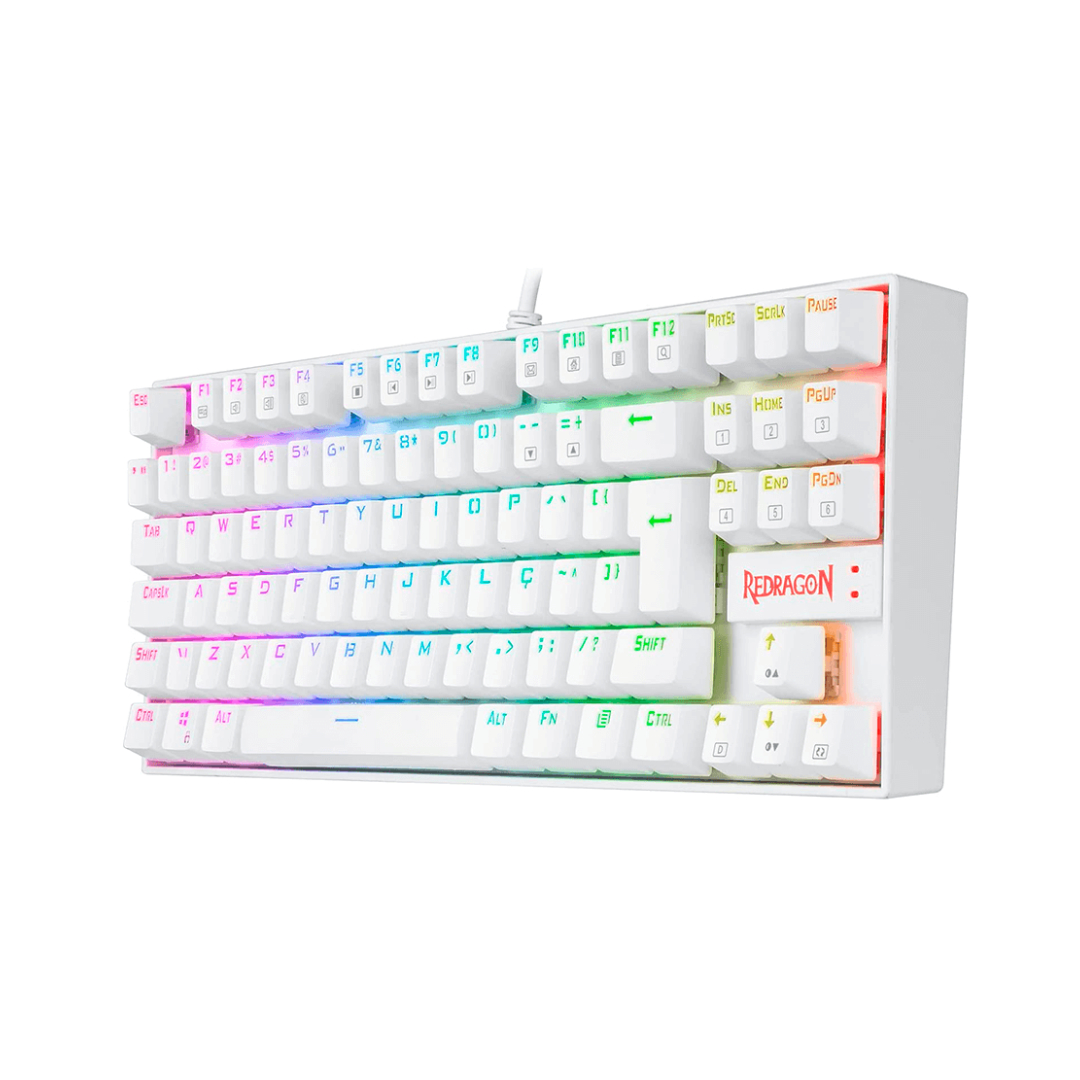 Teclado K552W-RGB-SP , KUMARA Blanco, Mechanical keyboard, RGB, Spanish ...