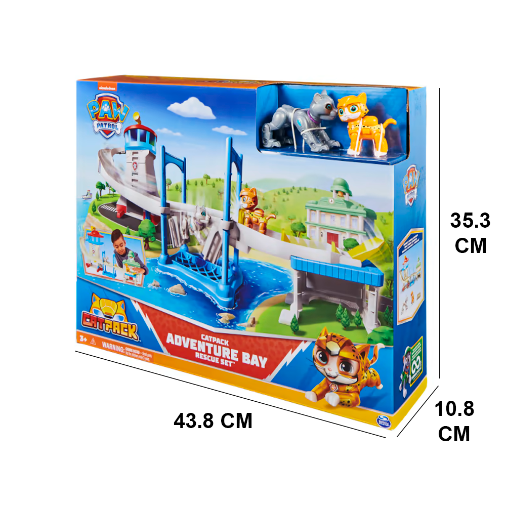 Pista Bahia de Aventuras Spin Master 6064719 Cat Pack