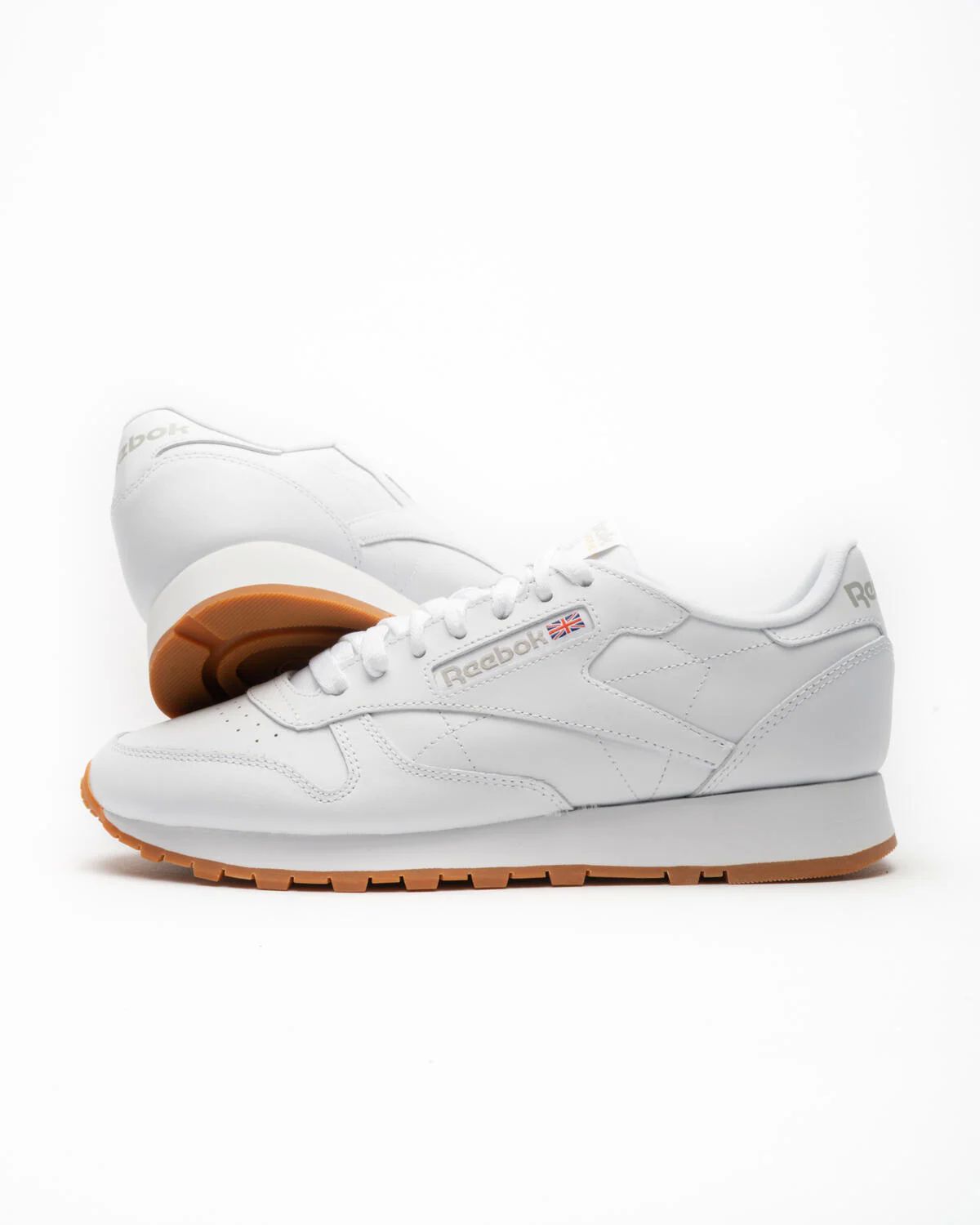 Tenis Reebok Classic Leather Blanco Hombre
