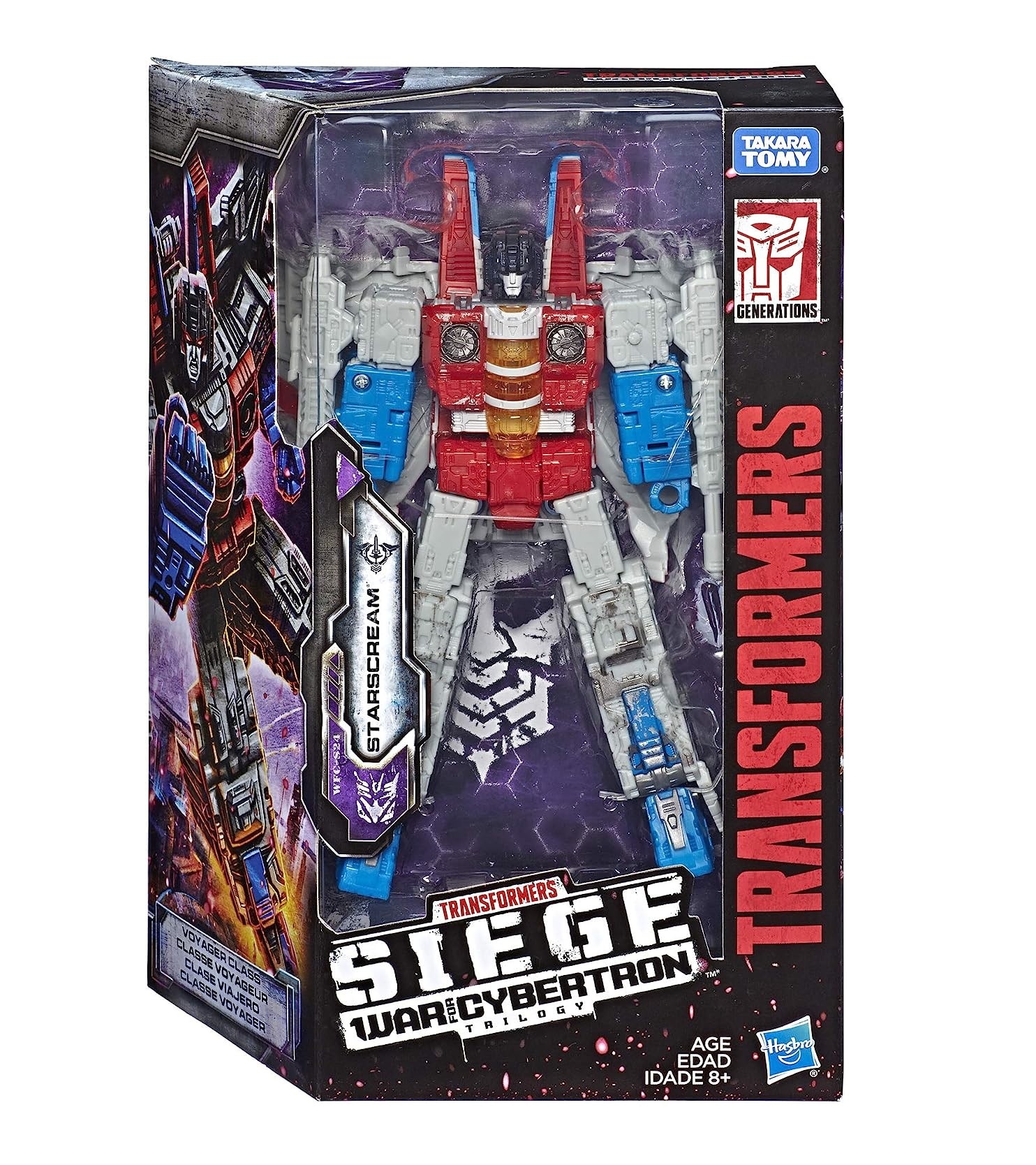 Starscream Transformers Generations Siege War for Cybertron Voyager Trilogy TAKARA TOMY