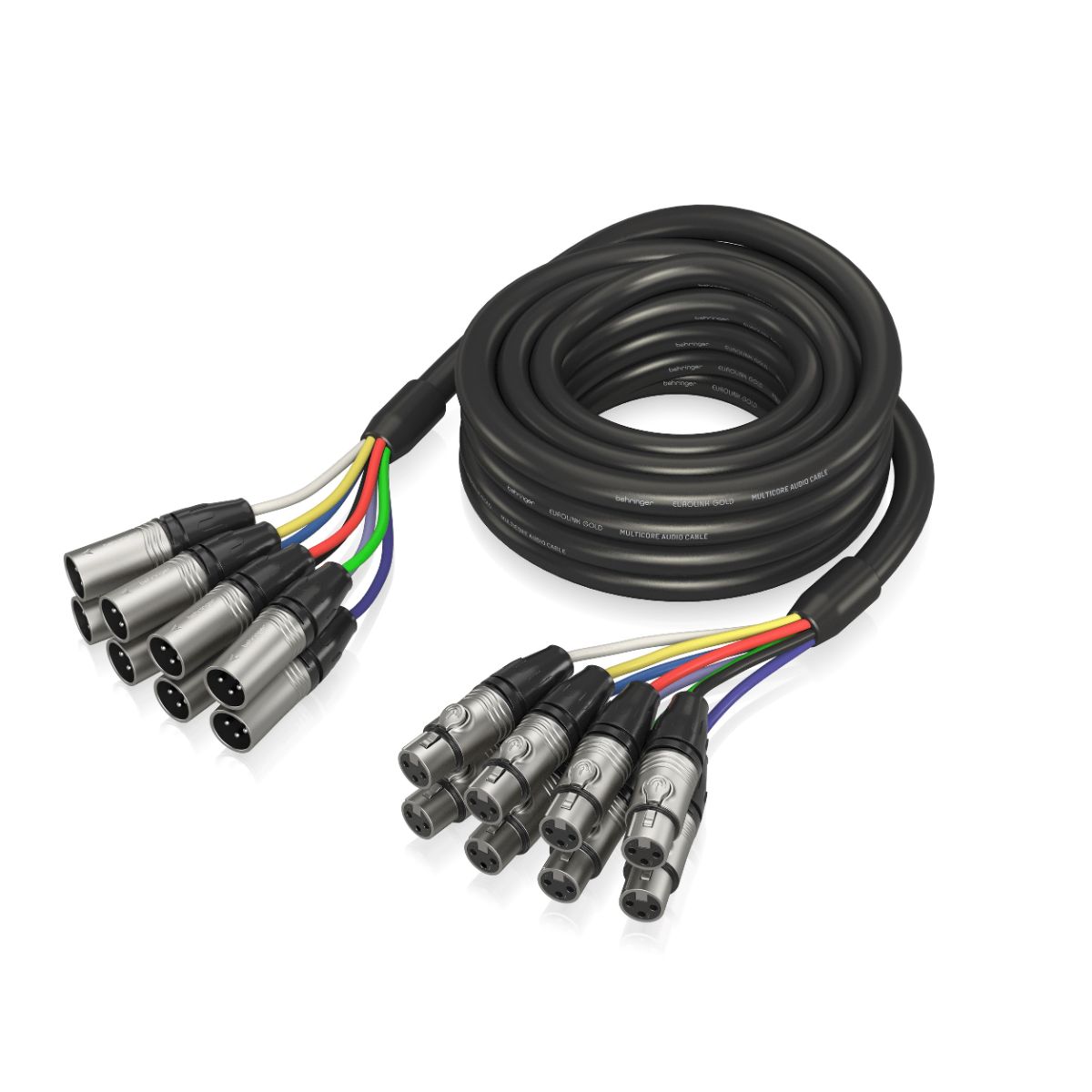 Cable BEHRINGER gmx-500 multinucleo 8 vías 5 mts XLR