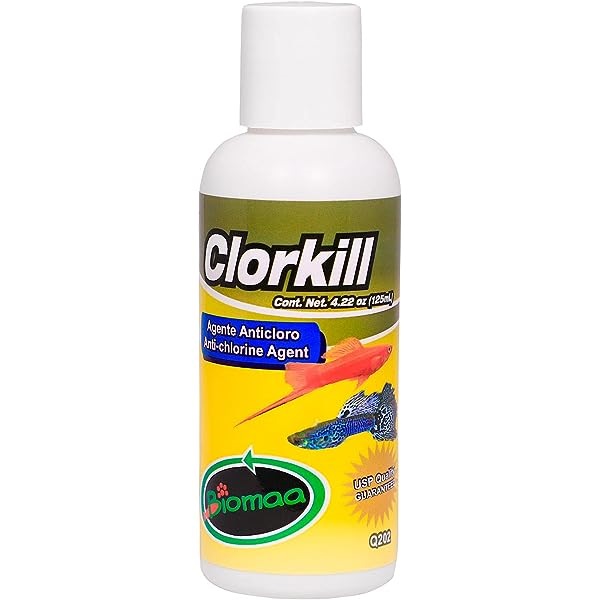 Clorkill Anticloro para Acuario 125 ml Biomaa 2pzs