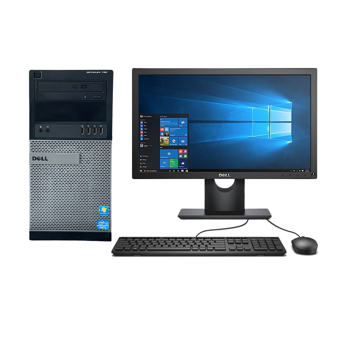 DELL OPTIPLEX 790 CORE I3 2DA TORRE 8 RAM/240 SSD/MONITOR DE 22 ...