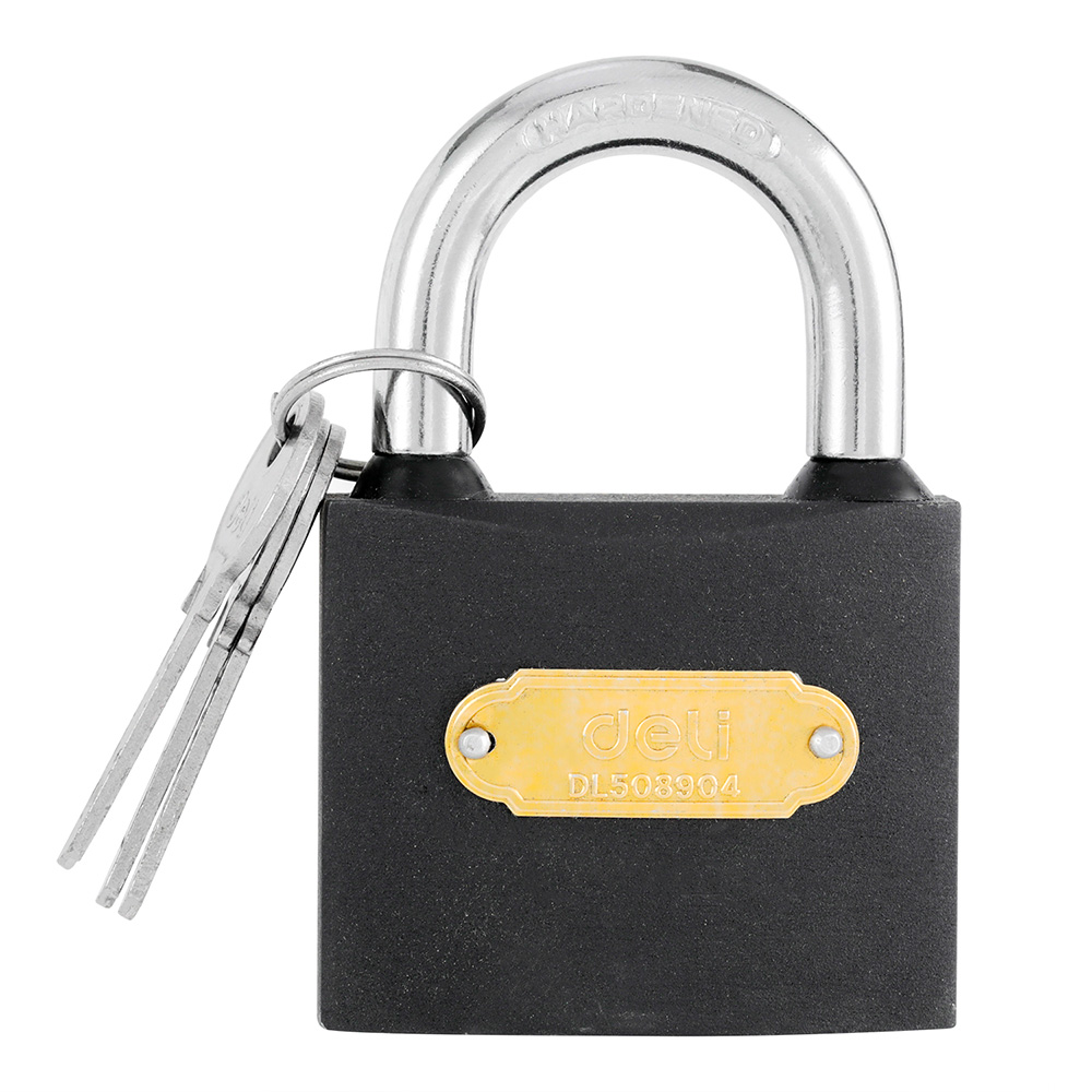 Candado Deli 50mm de Acero Máxima seguridad