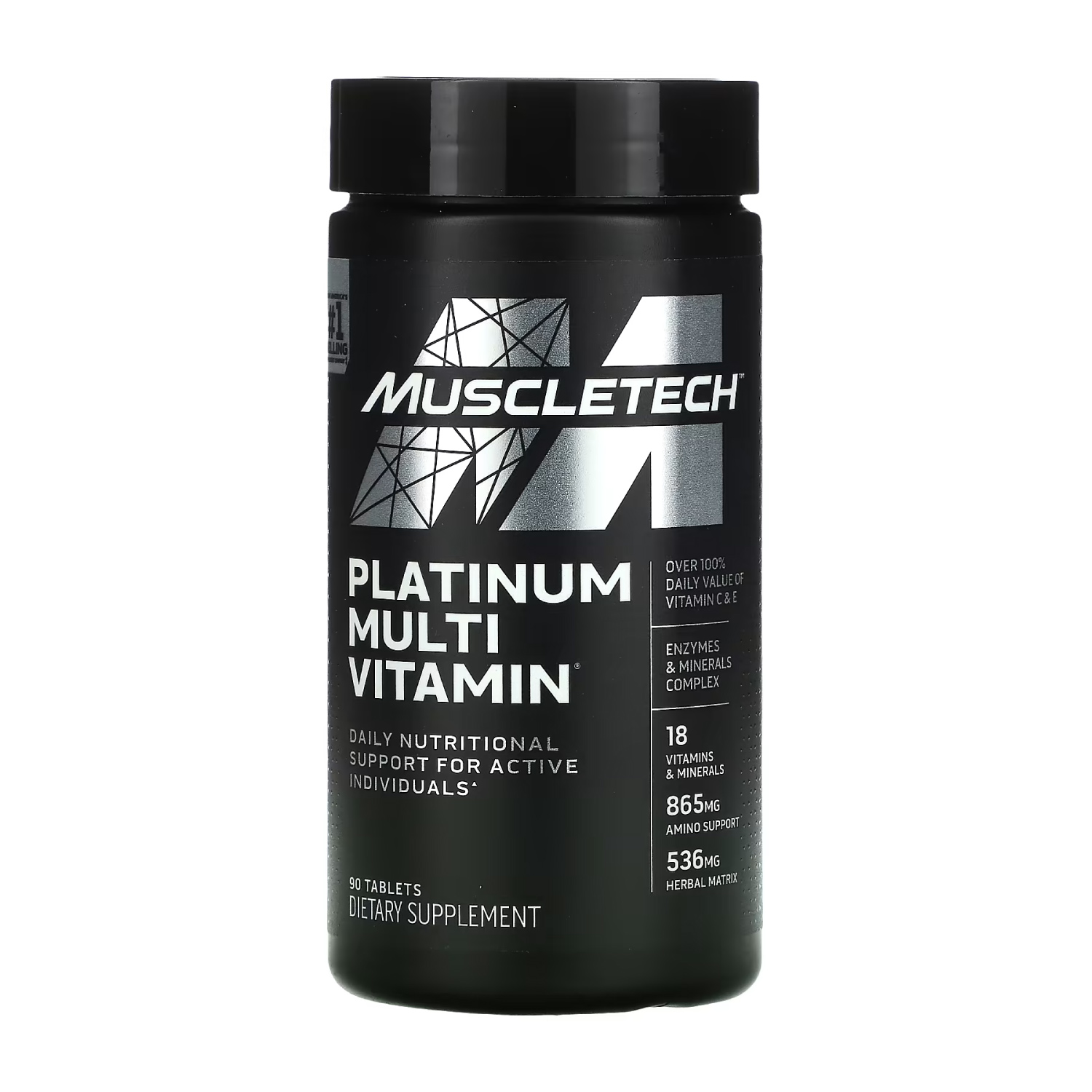 Multivitaminico MuscleTech Platinum Multivitamin 90 tabs 30 Serv.