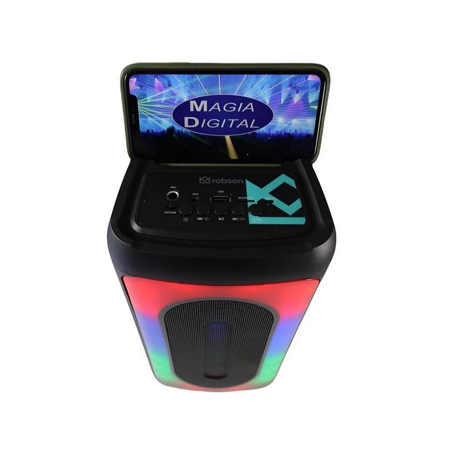 Bafle ROBSON® 2X3 ROB-2030 de 2900W KSR-LINK Y BASE para Celular END