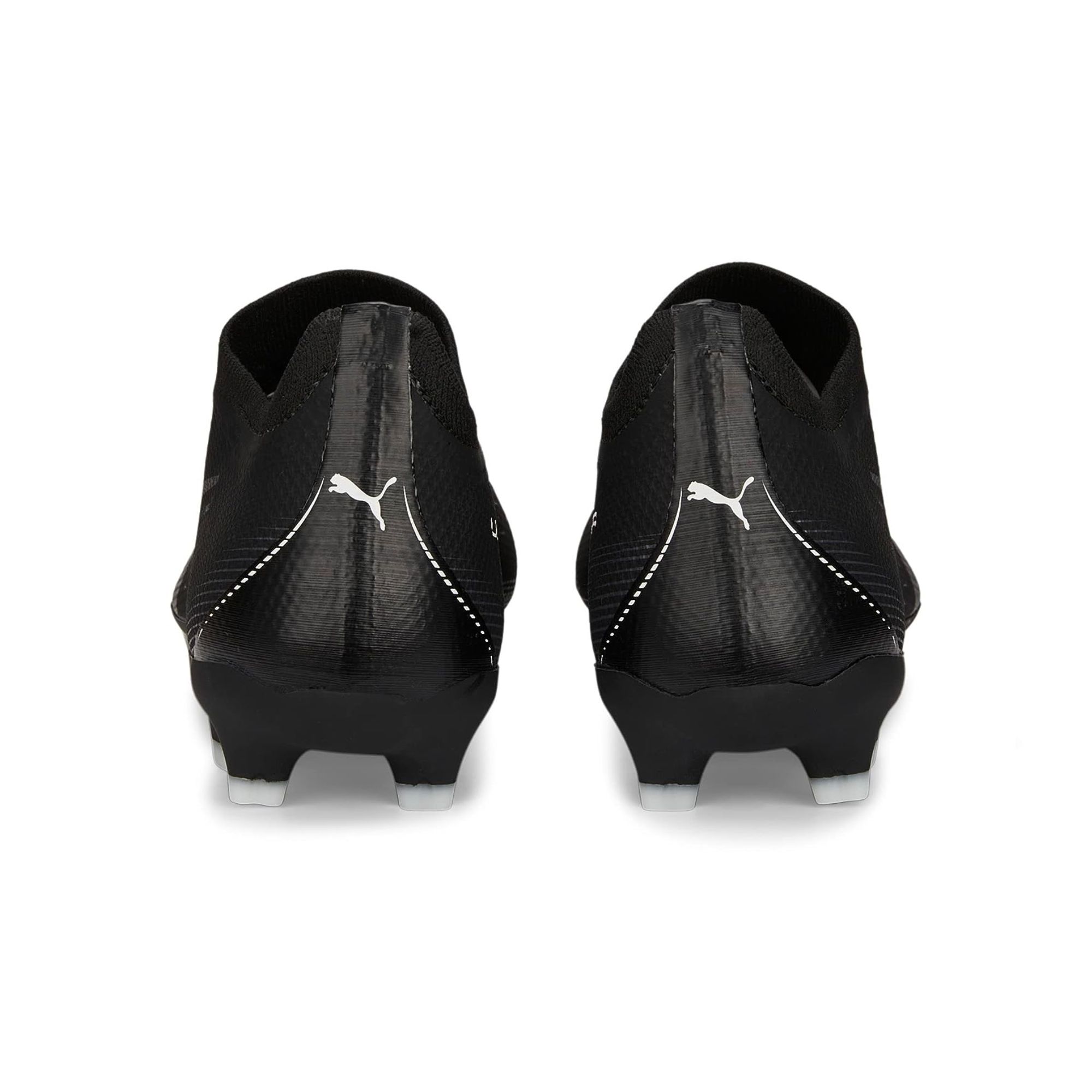 Tacos Tachones Puma Ultra Match FG AG Negro con Blanco Hombre ...