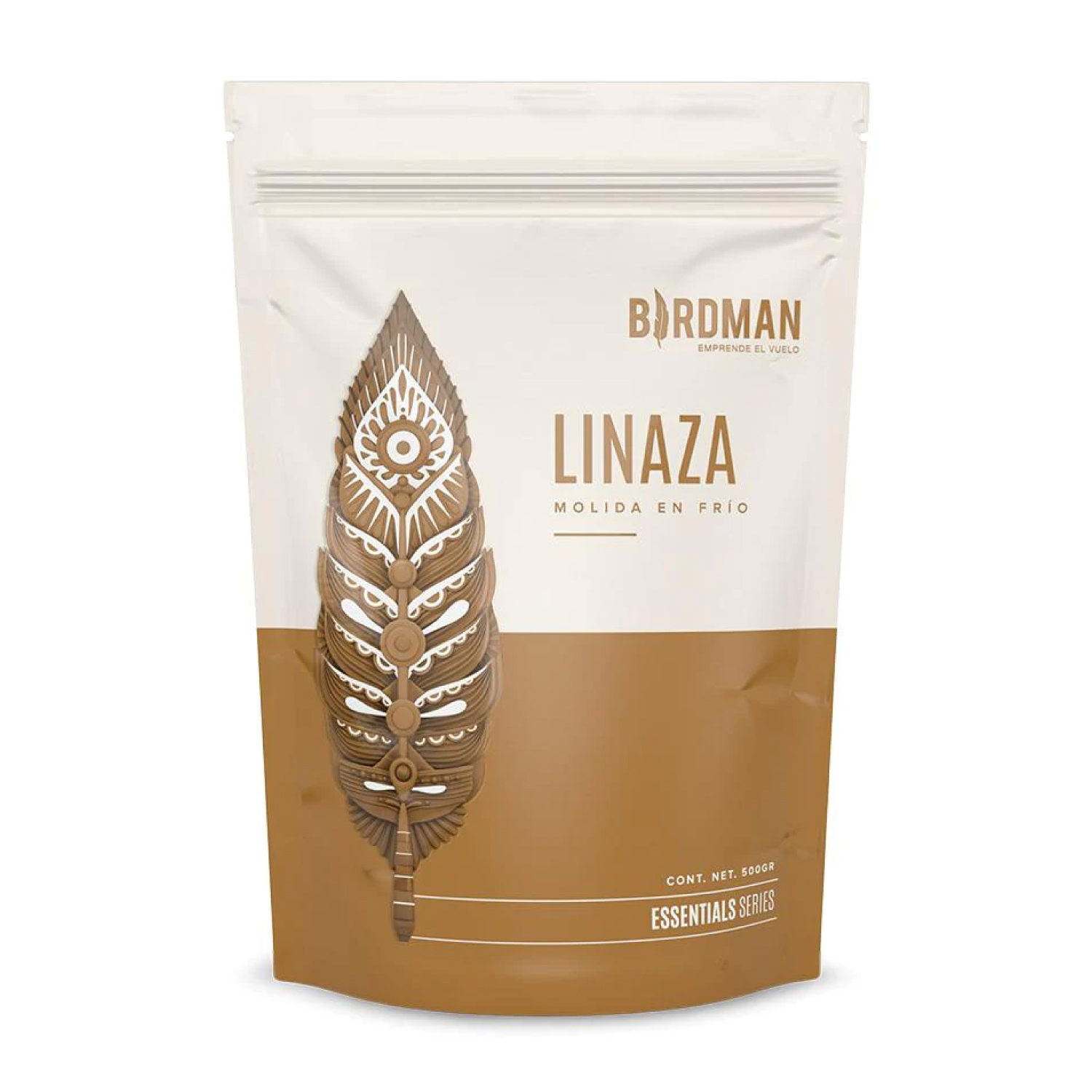 Linaza Molida Birdman 500g 35 Serv.