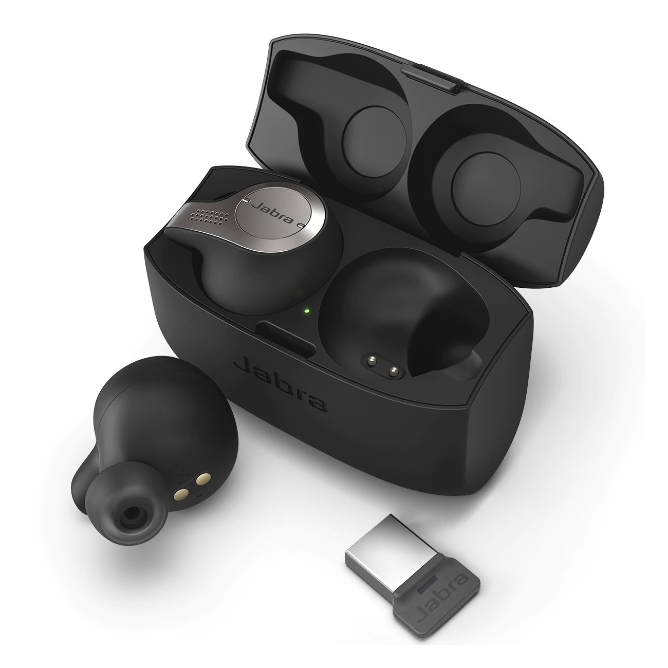 Jabra Manos Libres Evolve 65t UC, Bluetooth 5.0, Inalámbrico, Color Negro