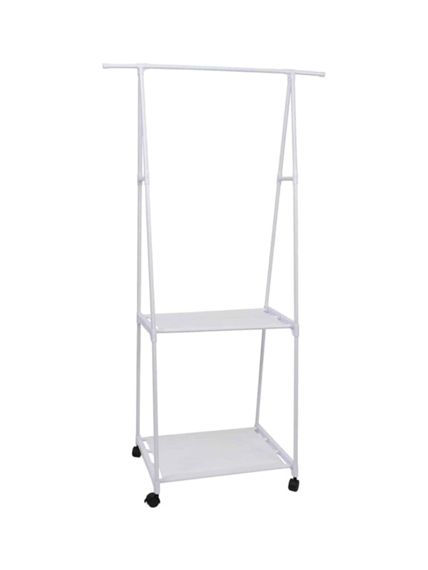 Rack triangular con llantas