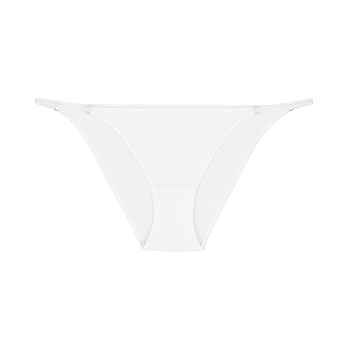 Bikini con diseño a la cadera y detalles de tiras laterales. Marca ...