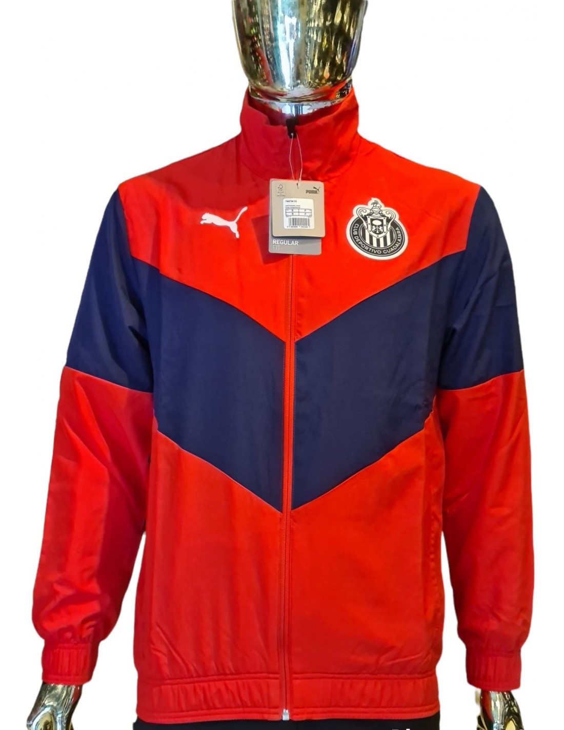 Chamarra Puma Chivas Jacket Prematch caballero