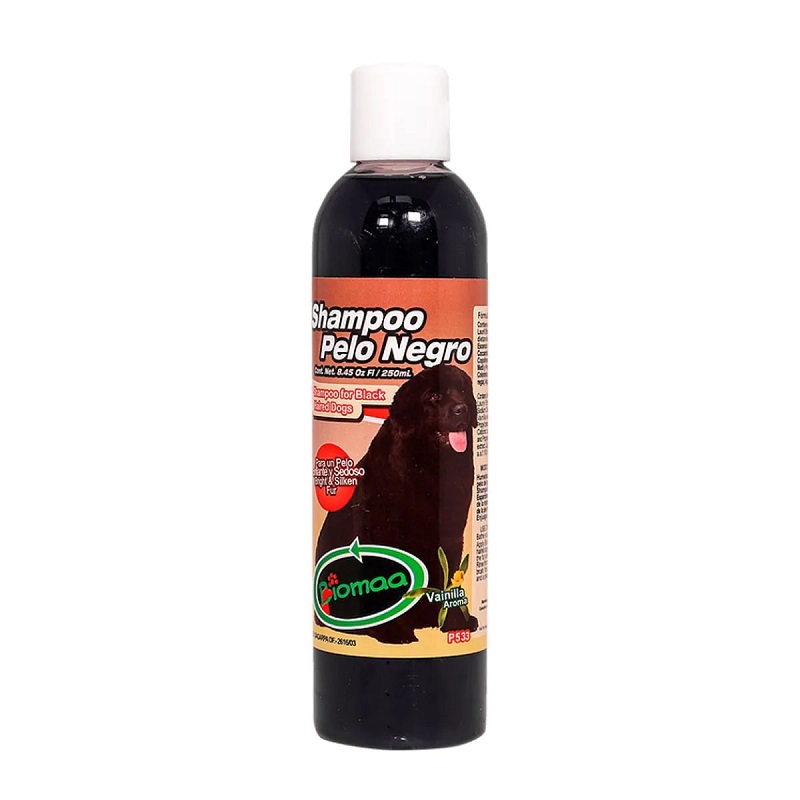 Shampoo para perro Pelo negro 250 ml - Biomma