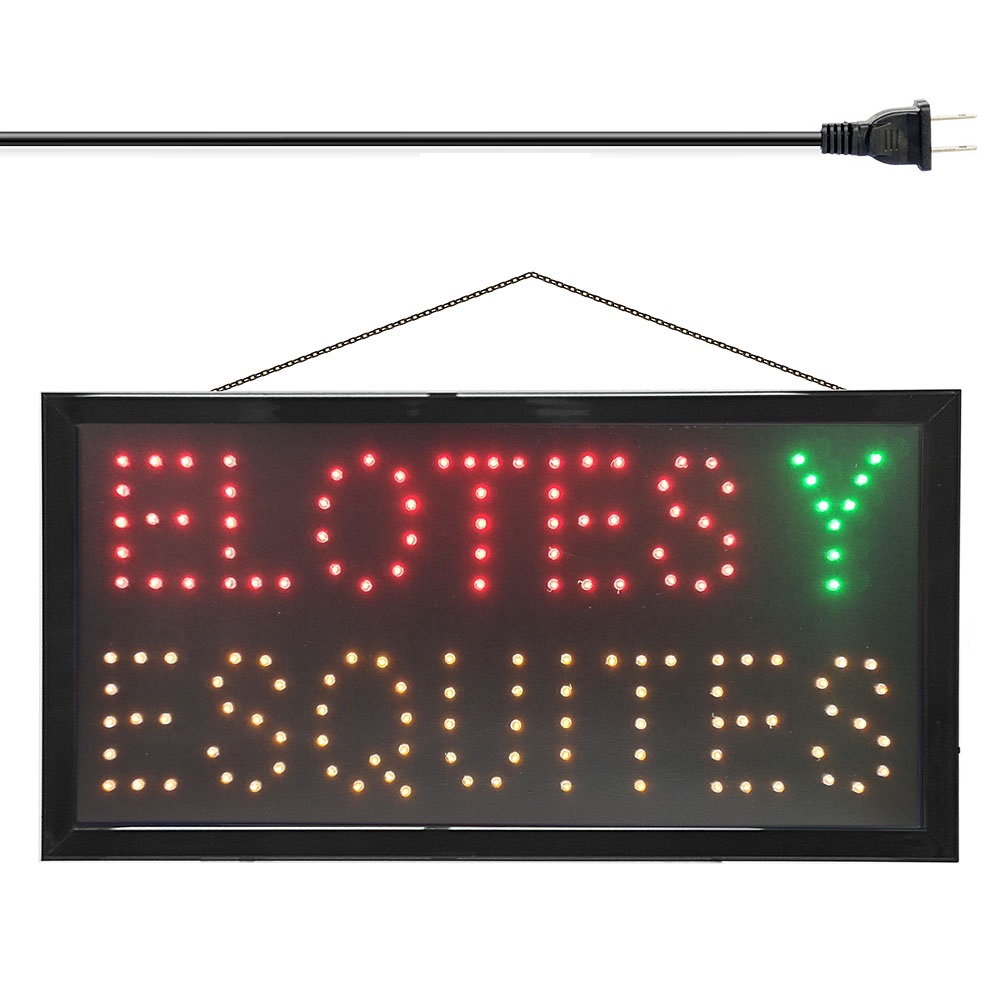 Letrero Led Publicitario Anuncio Luminoso de Venta de Elotes / Master ...