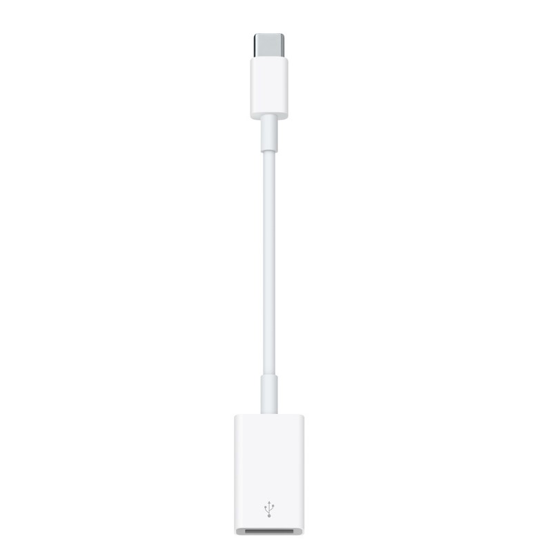 Apple Adaptador USB-C Macho USB A Hembra Blanco para iPod/iPhone/iPad