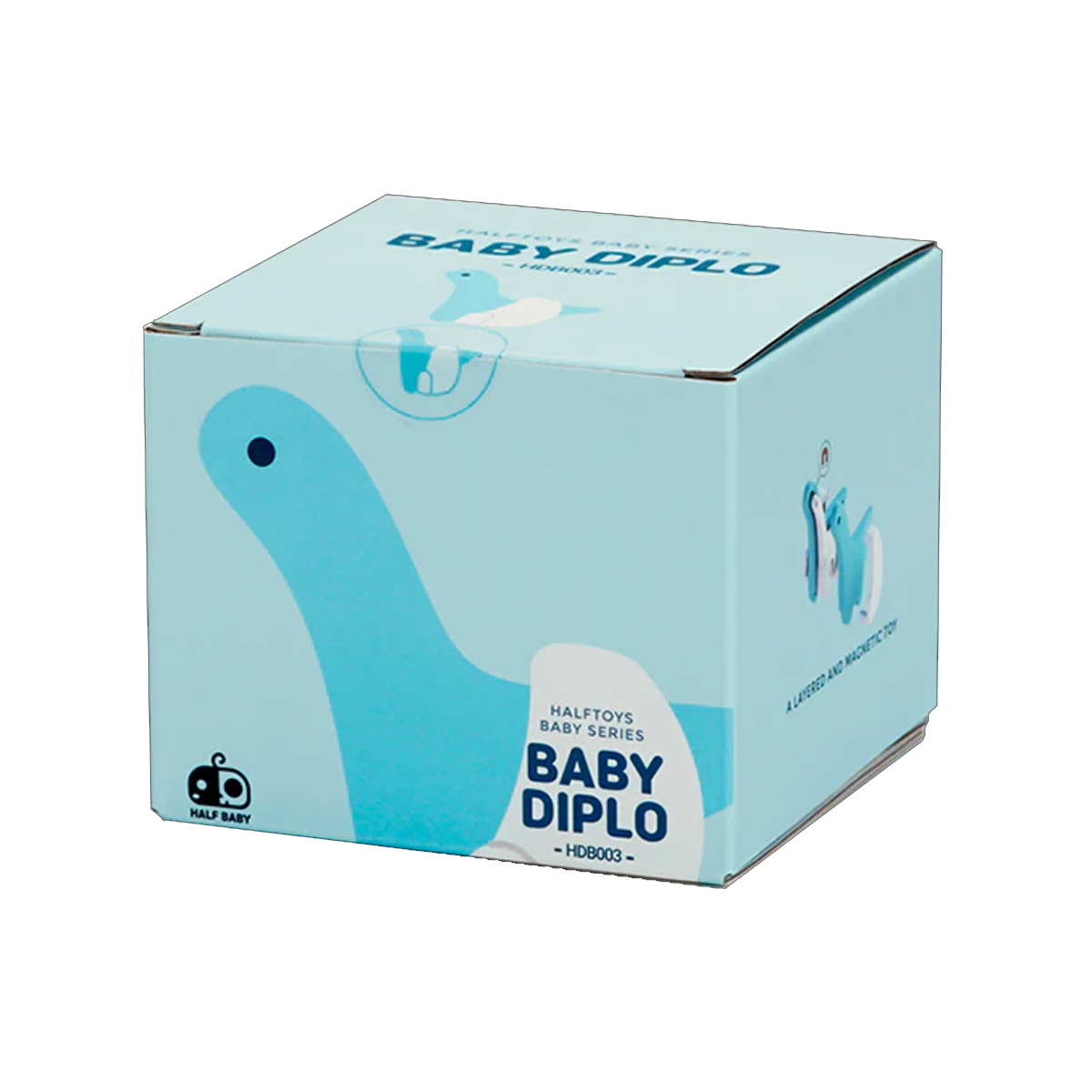 Colección Rompecabezas Magnético Bebé Diplo Half Toys