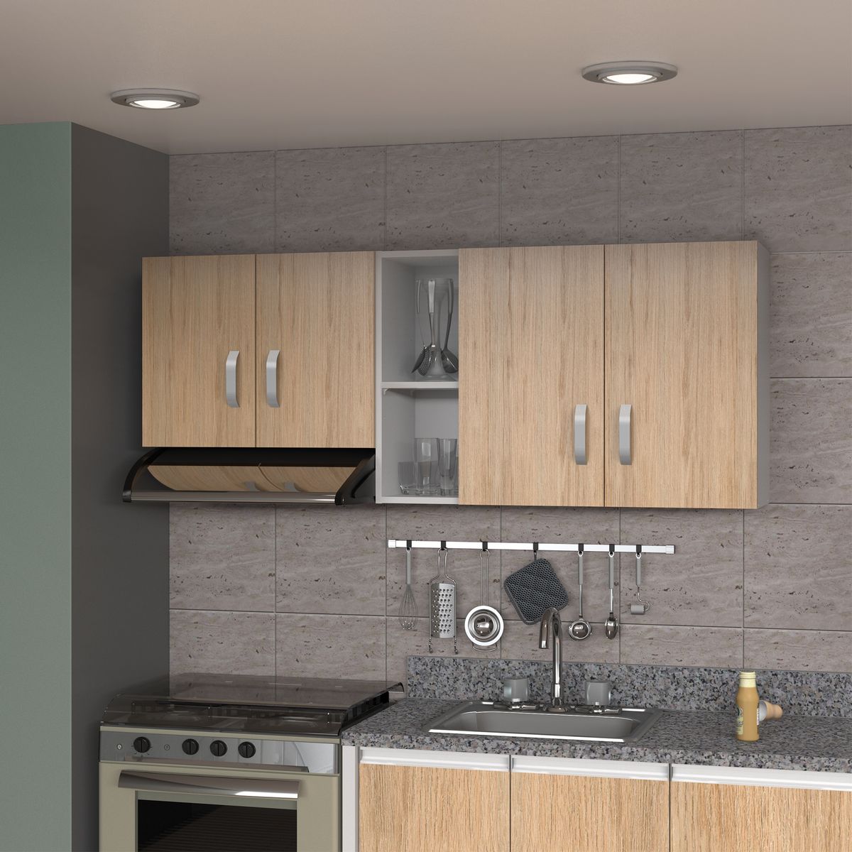 Mueble Superior de Cocina color Rovere