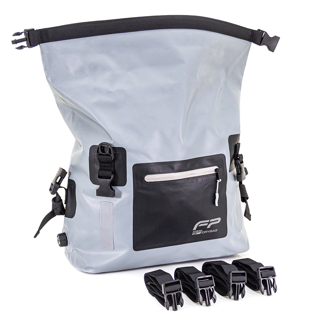 Maleta Superior Impermeable Drybag Fire Parts Gris S20 Lts