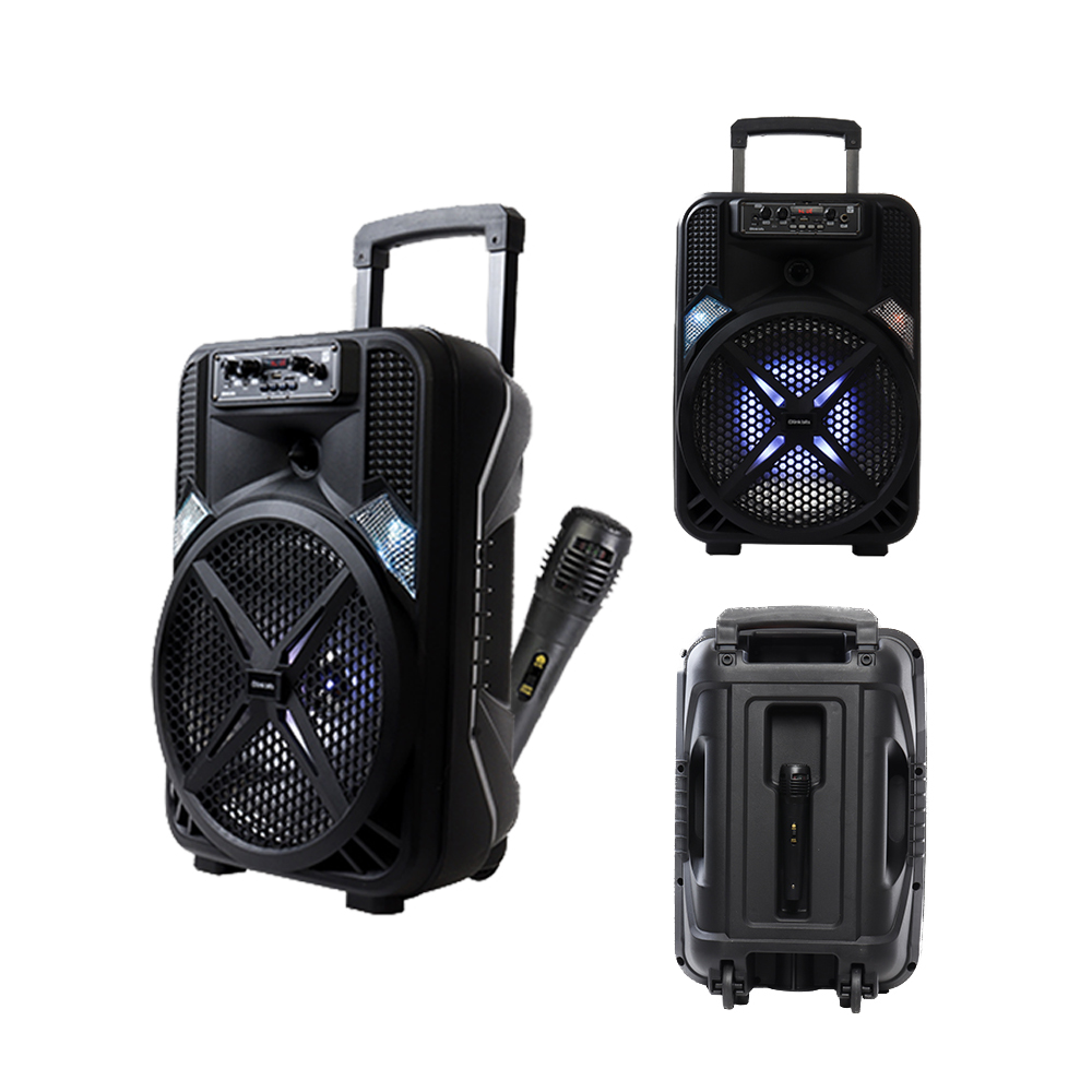 Bocina 12 Recargable Linkbits C Agarradera Bluetooth Microfono Y Control