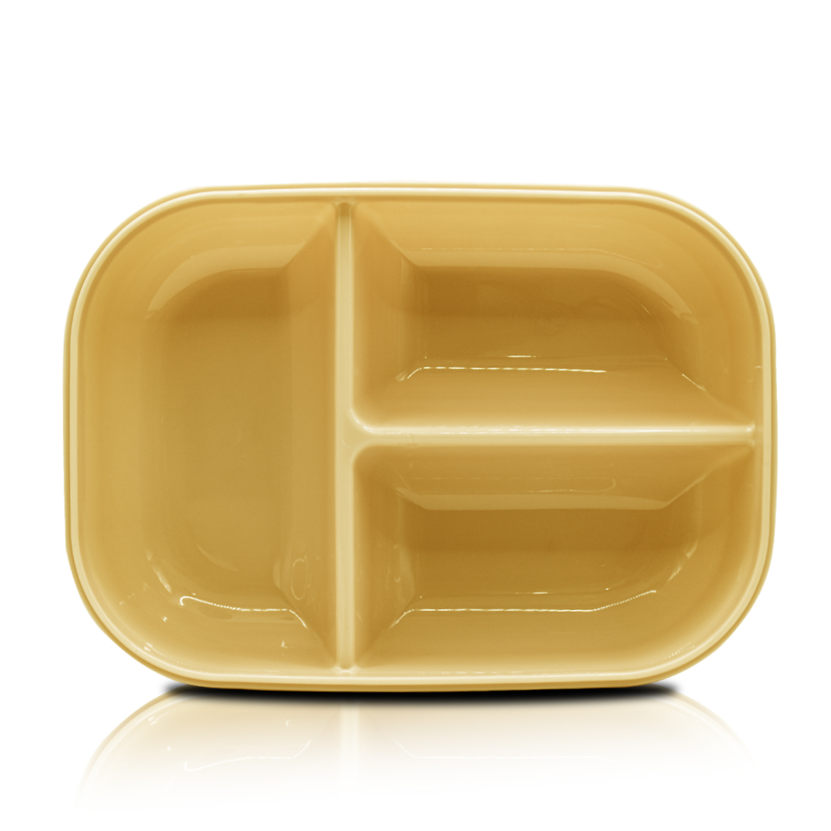 Tupper Hermético con 3 Divisiones y cubiertos