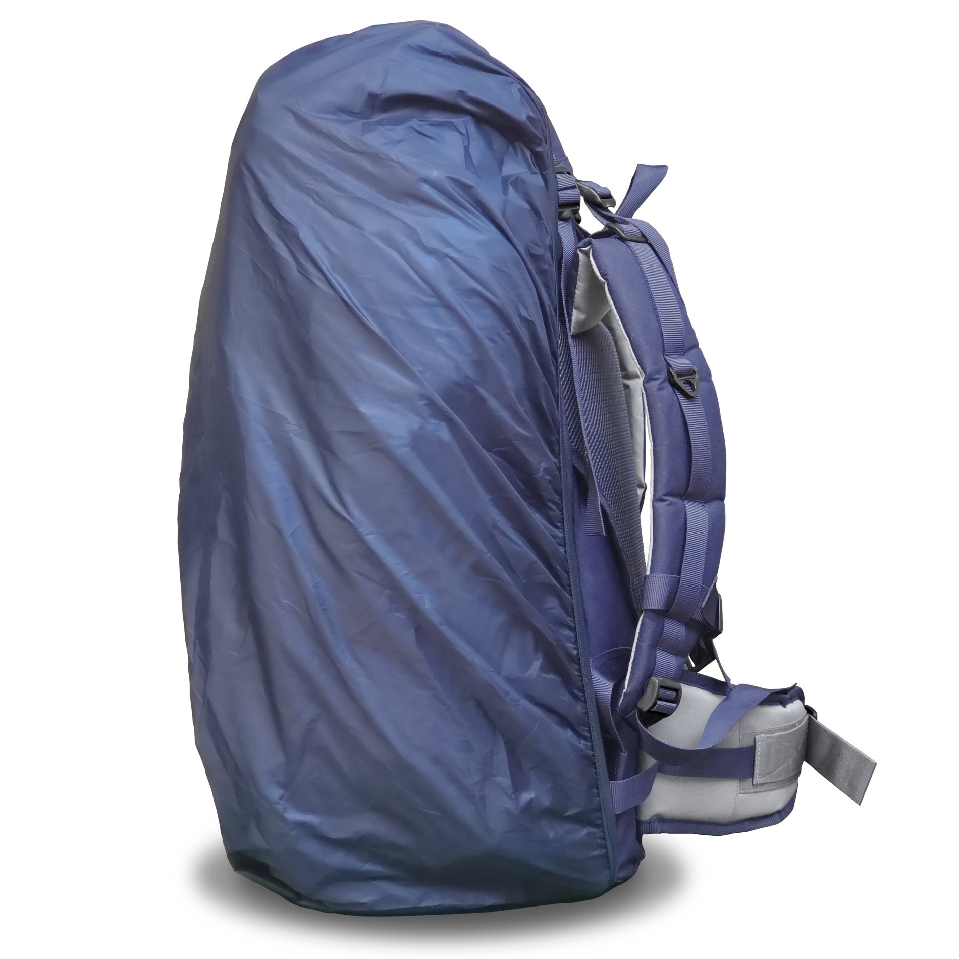 Mochila 2 en 1 Azul para Viaje y Campismo 62l + Backpack 10l Kon Tiki ...