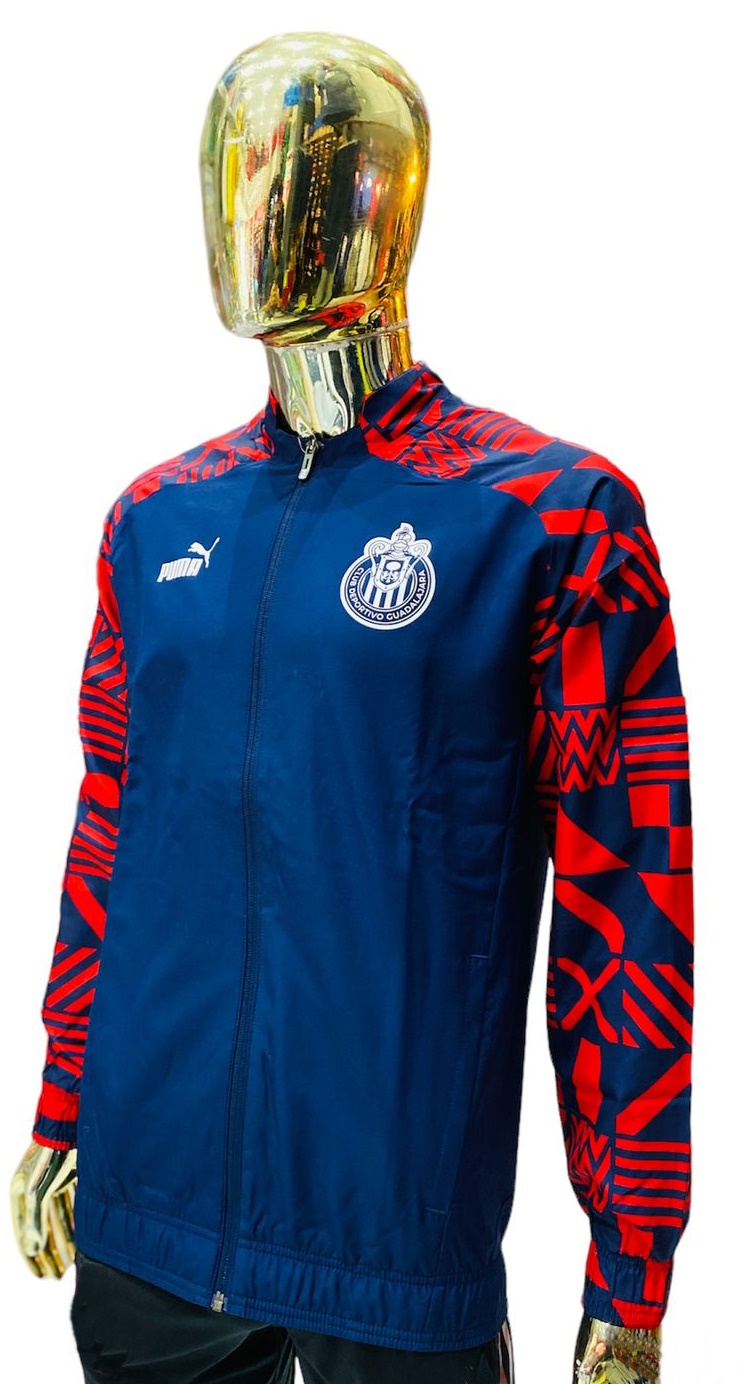 Chamarra Puma Chivas Prematch Jacket caballero