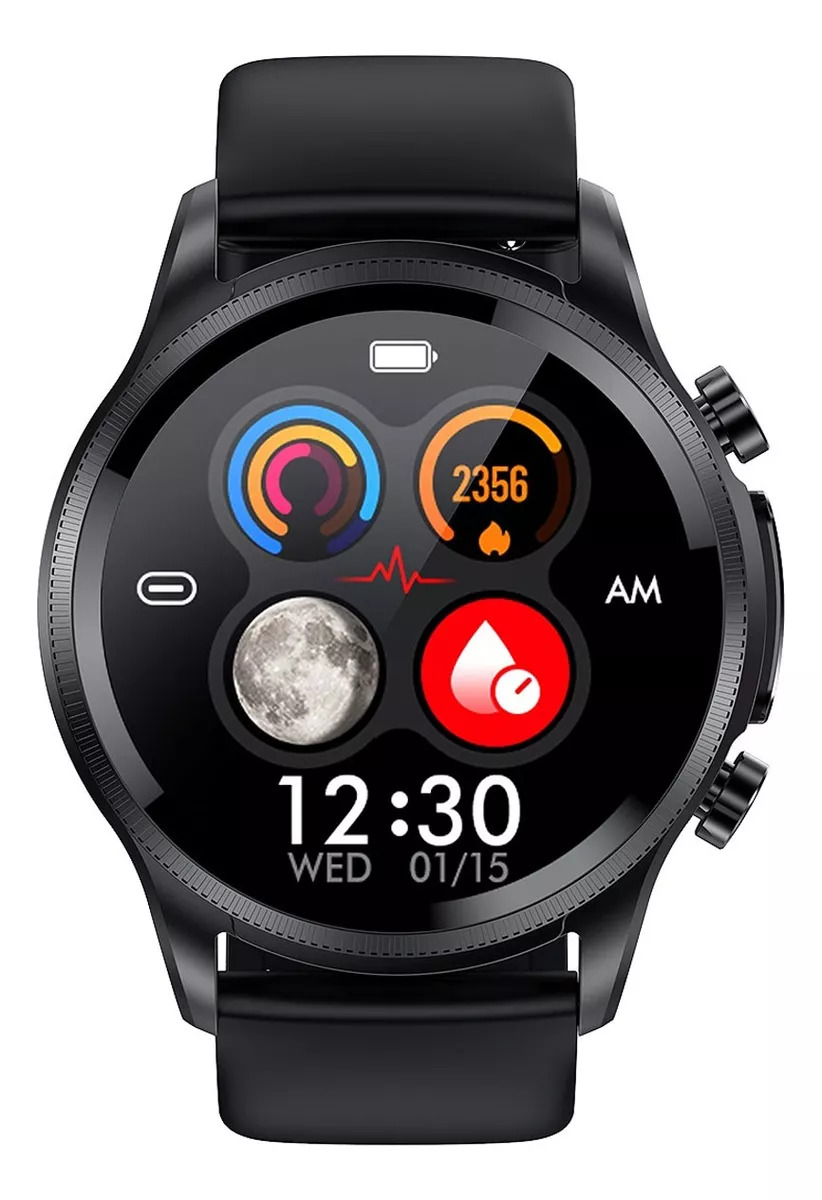 Reloj Smartwatch E400 Fralugio Ecg Real Mide Glucosa Spo2 Hr