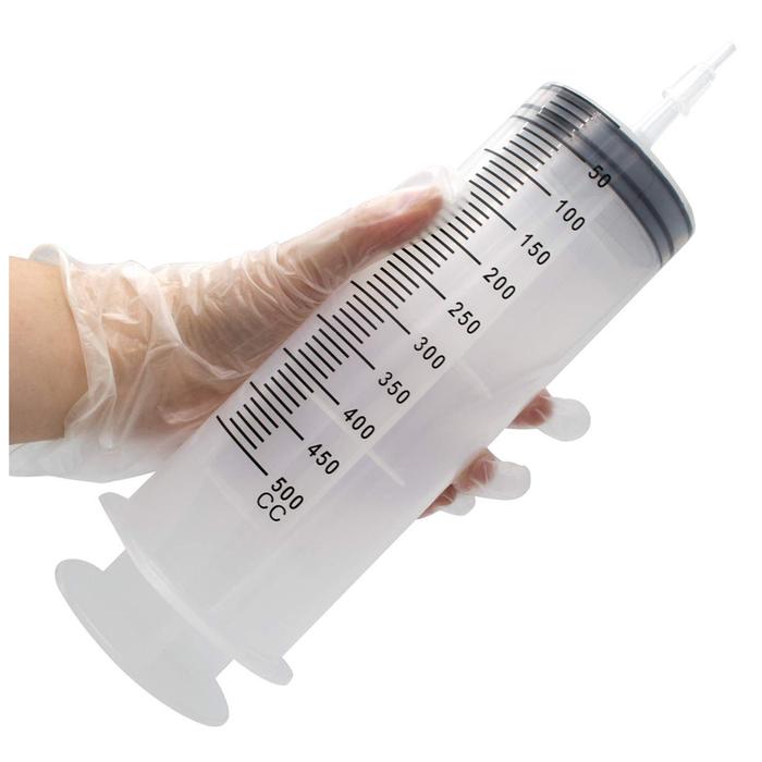 Jeringa de Plástico Hidropónico MXSPY-001-2 1 Pza 500 ml Plástico ...
