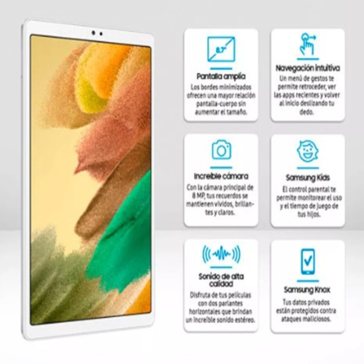 Tablet Samsung Galaxy Tab A A7 Lite SM-T220 8.7" 32GB plateada y 3GB de ...