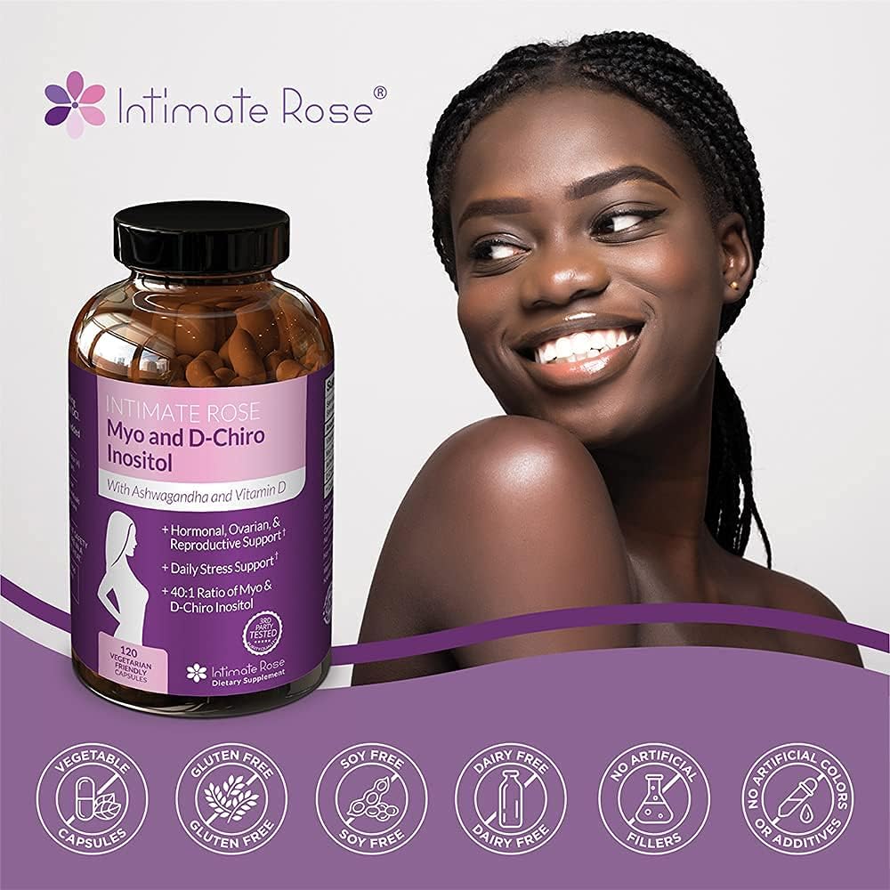 Myo And D Chiro Inositol 40 1 Con Vitamina D 120 Cápsulas