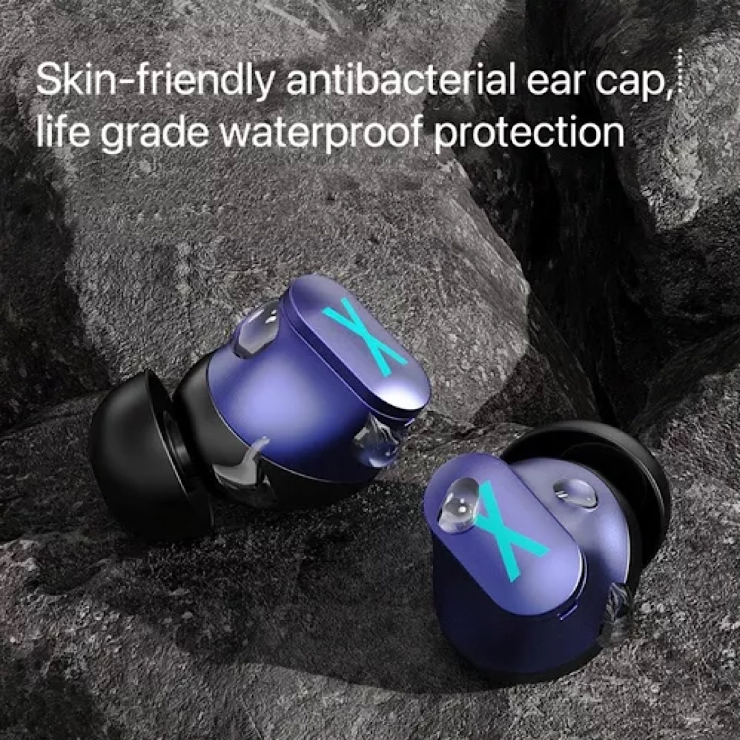 Audífonos Bluetooth In-ear Gamer K89 Reducción De Ruido