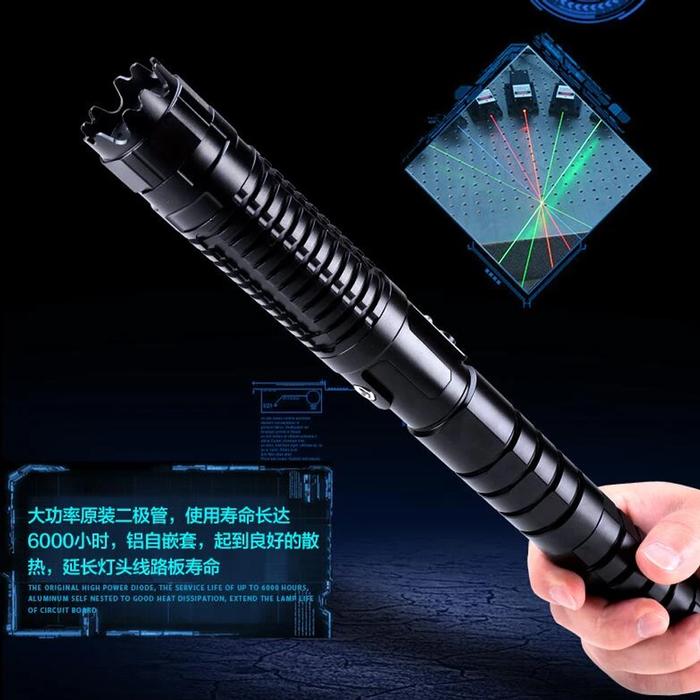 Potente Apuntador Láser Profesional MXRMU-001-16 1pz laser haz azul ...