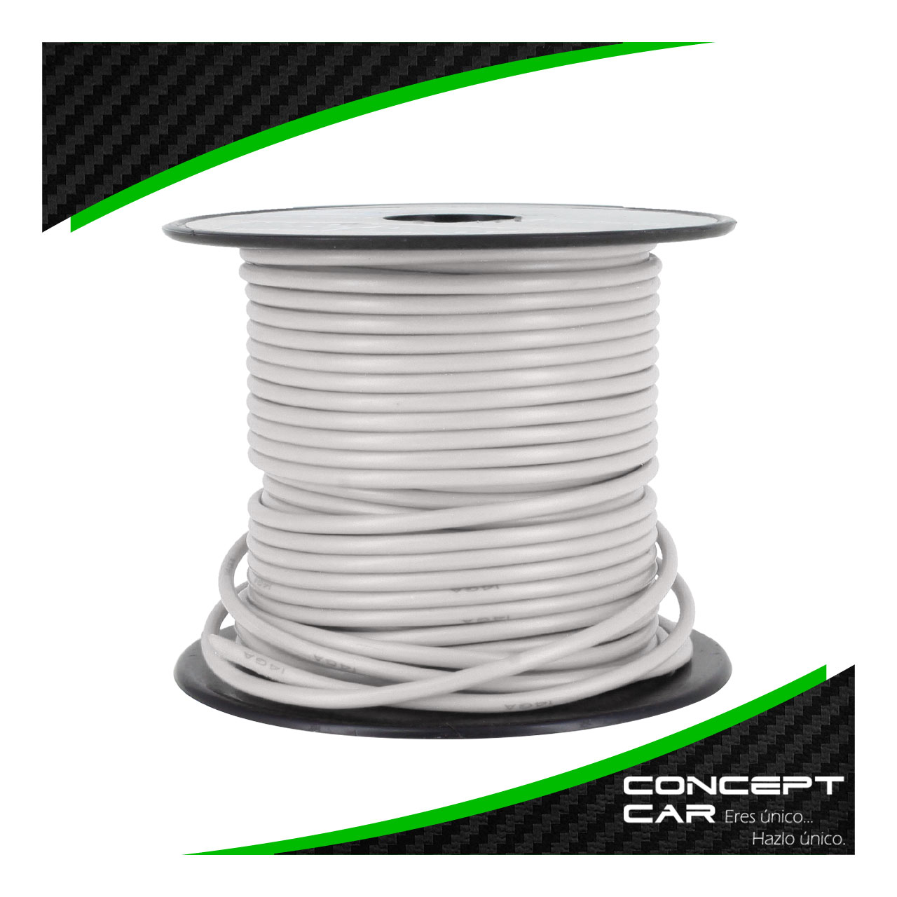 Rollo Cable Para Instalacion Automotriz Calibre 14 30 Mts