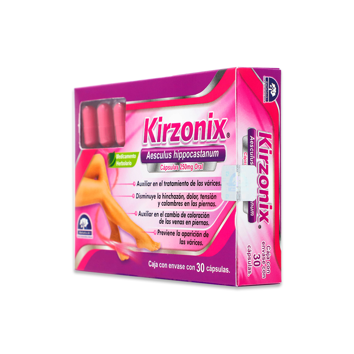 KIRZONIX, CAJA CON 30 CAPSULAS, NATUTECH
