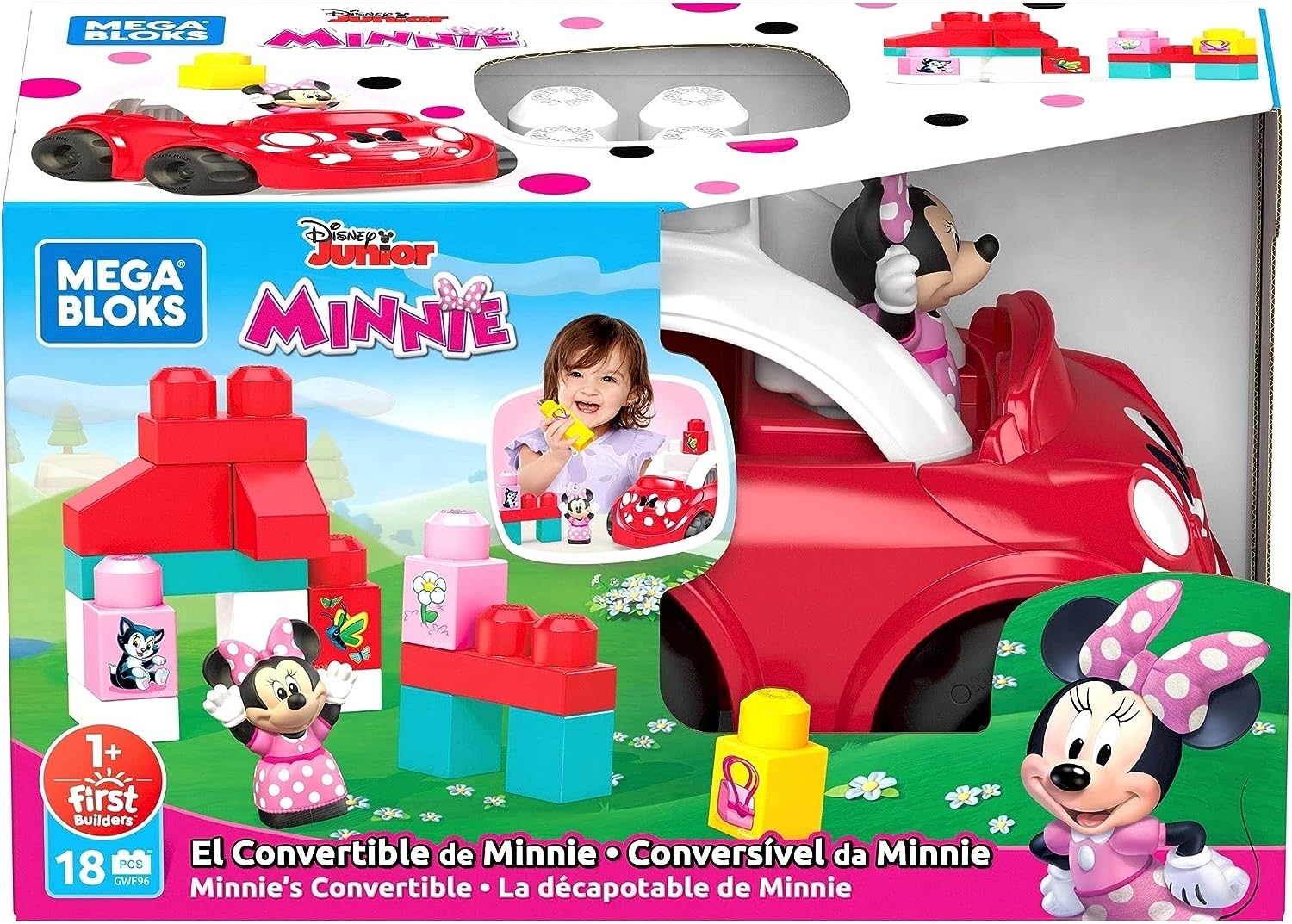 Mega Bloks Disney El Convertible de Minnie
