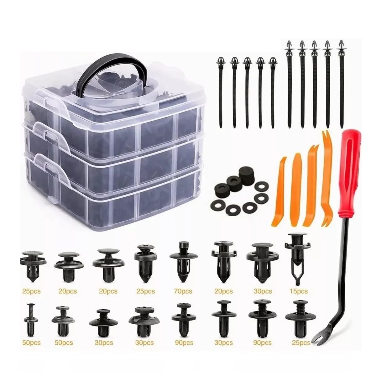 Kit Automotrices Grapas 666 Con 16 Modelos Con Accesorios