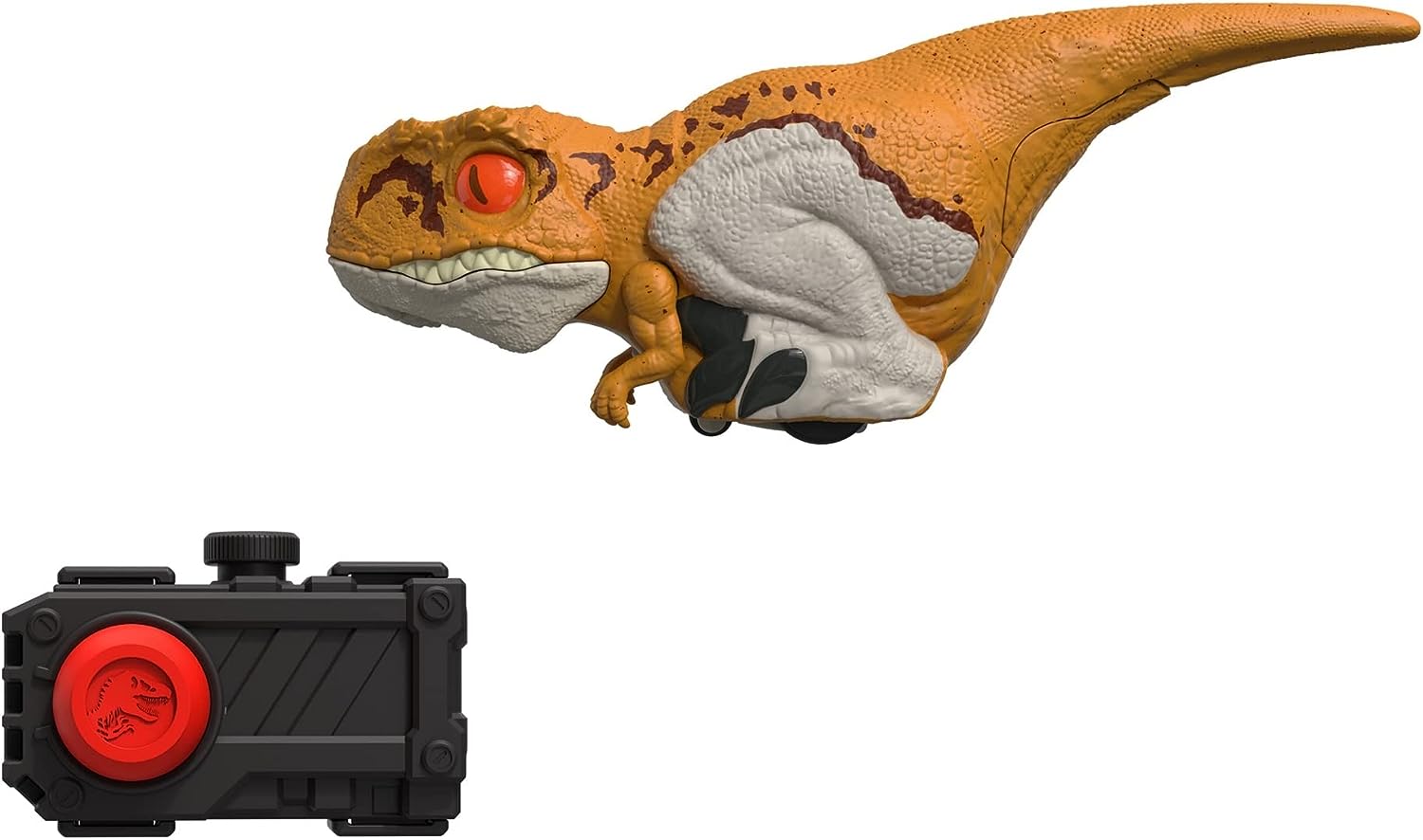 Jurassic World Click Tracker Speed Dino Atrociraptor BLANCO