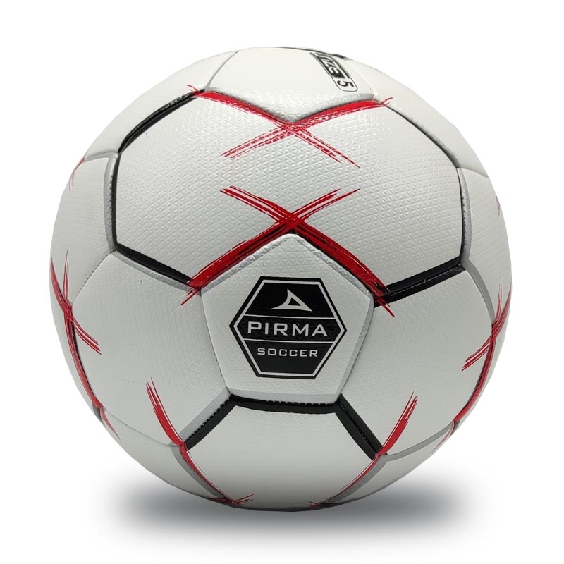 Balón Pirma Blanco Rojo Futbol Soccer Size 5 Profesional Original