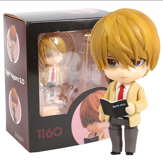 Light Yagami Death Note 1160 Nendoroid Figma Figura Anime
