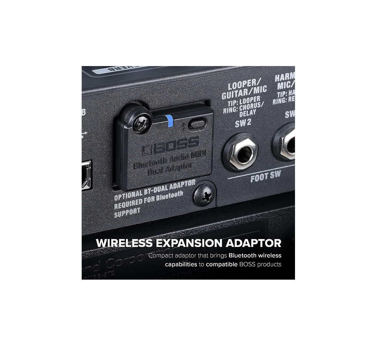 Adaptador Boss Bluetooth/Audio Midi BT-DUAL