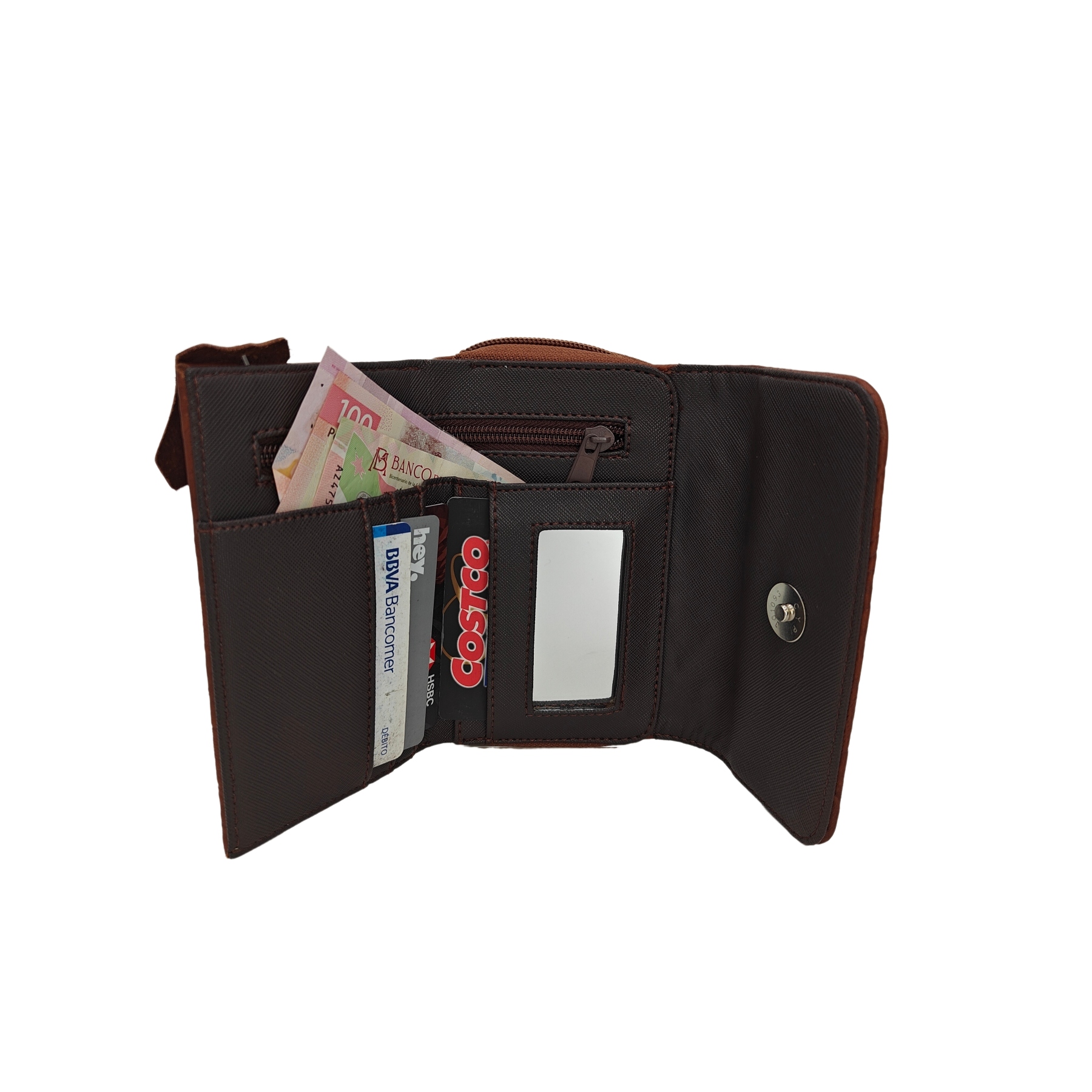 Cartera en Piel Vacuno Cincelada Fana Sofia Chedron