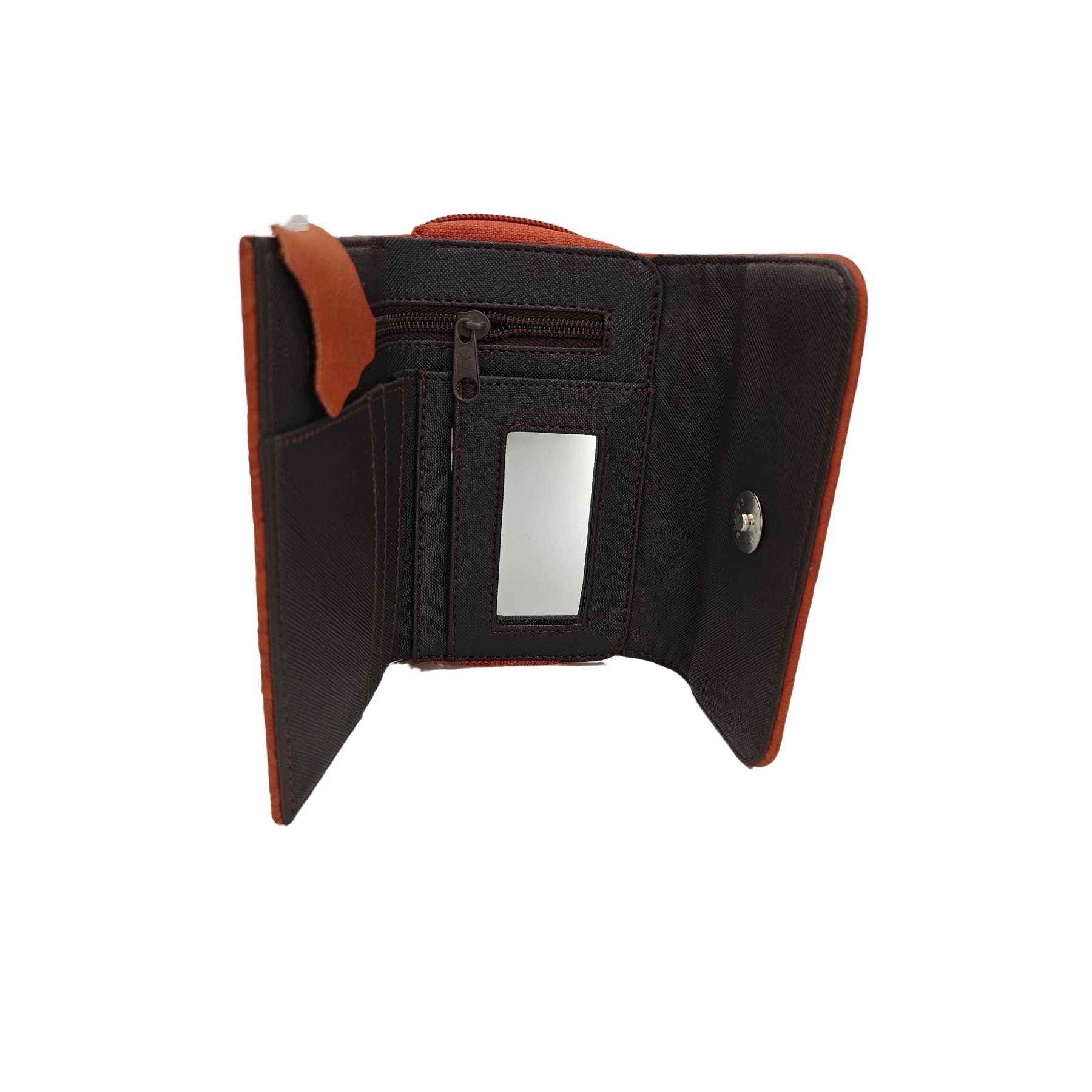 Cartera en Piel Vacuno Cincelada Fana Sofia Camel